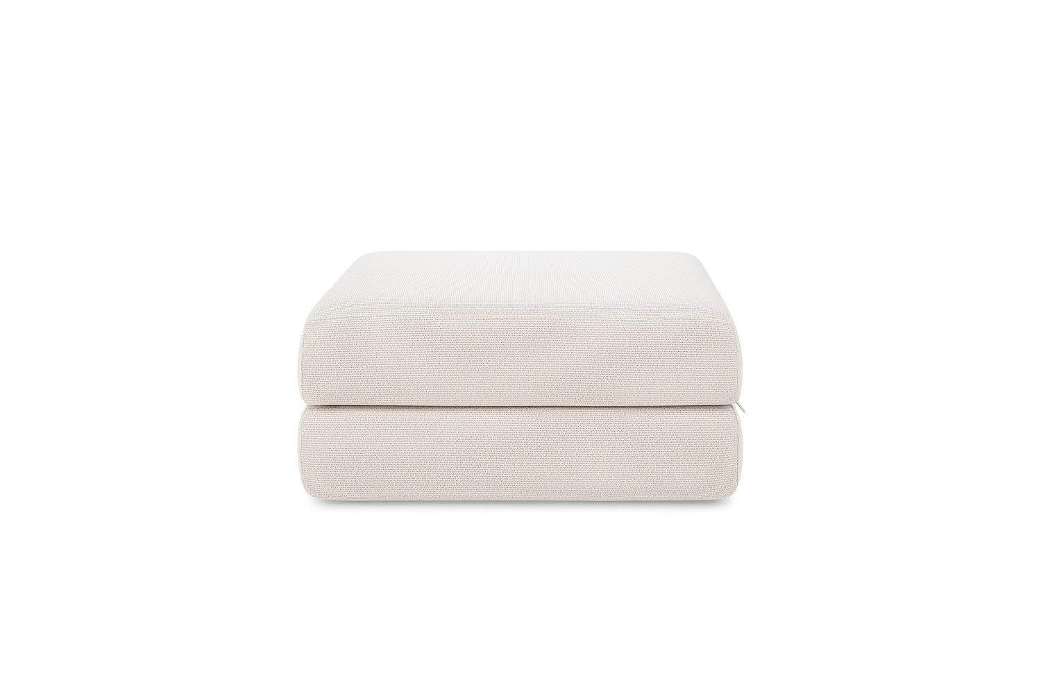 Pouf convertible et modulable - Tissu extérieur Beige clair
